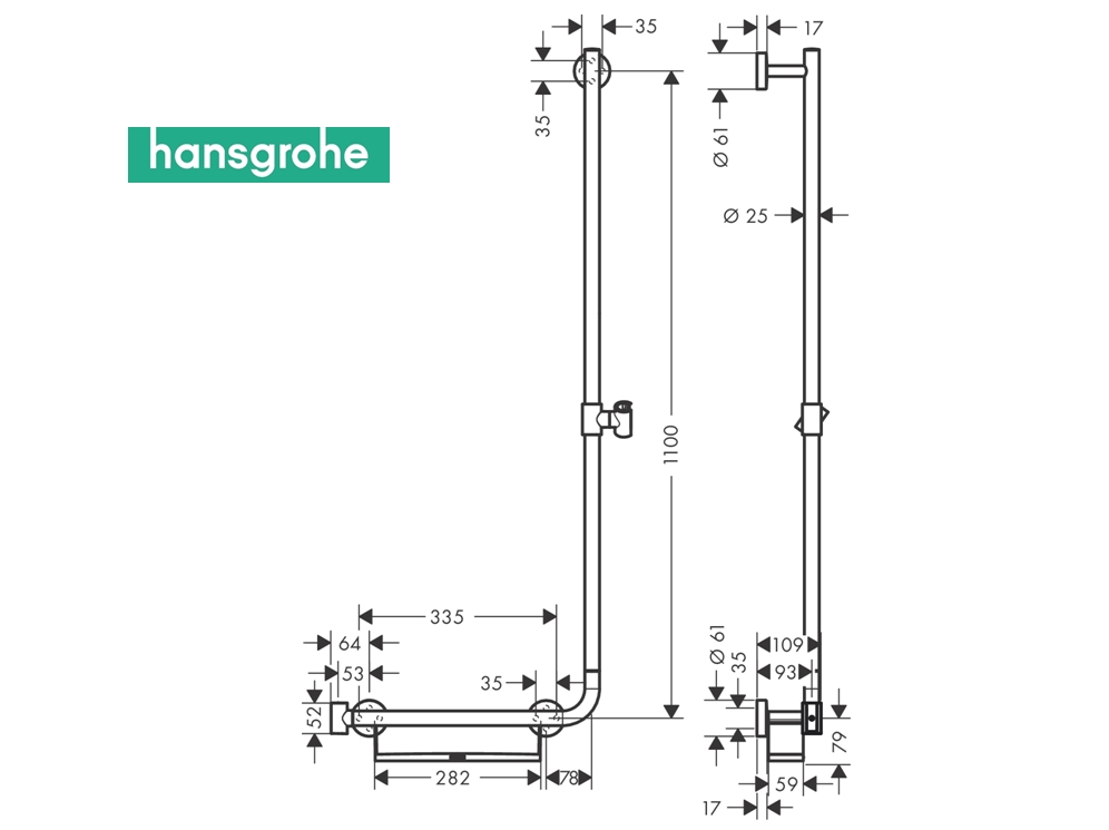 unica comfort hansgrohe